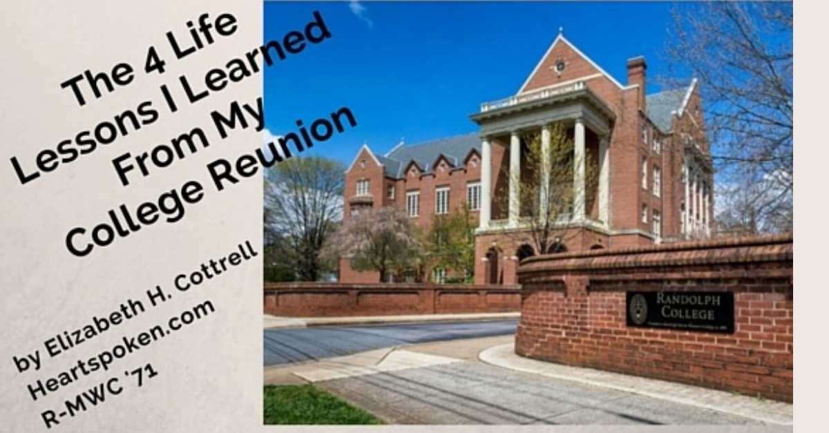 The 4 Life Lessons I Learned From My College Reunion - Heartspoken