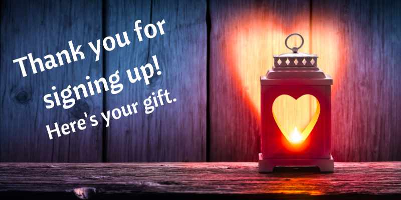 Thank You for Signing Up - Heartspoken