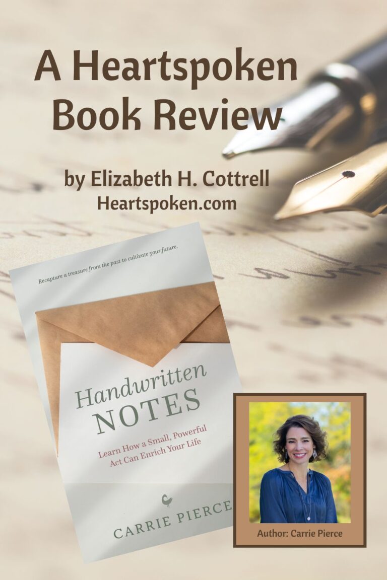 Book Review: Handwritten Notes by Carrie Pierce - Heartspoken
